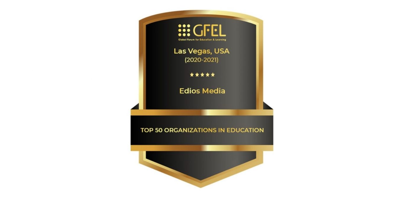 edios media recognized for contribution to education - Edios